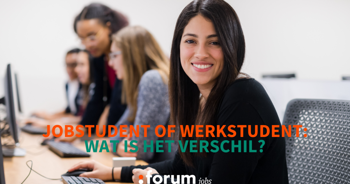Jobstudent of werkstudent: wat is het verschil? | Forum Jobs